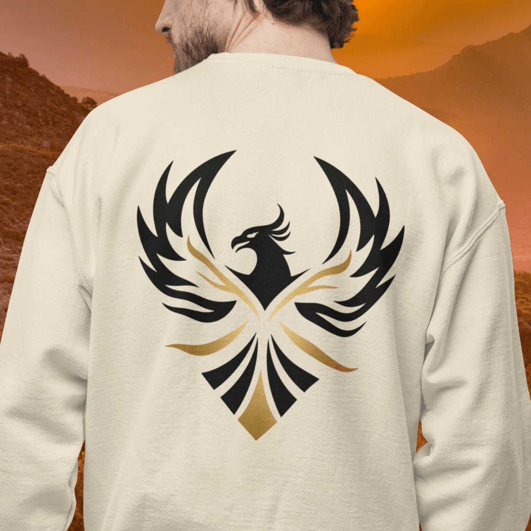 Phoenix Men's Sweatshirt | Bold, Inspirational Casual Wear
